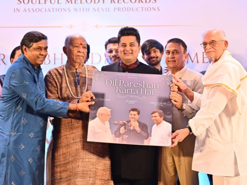 Gulzar, Singer Sumeet Tappoo And Others Attend The Album Launch Of ‘Dil ...